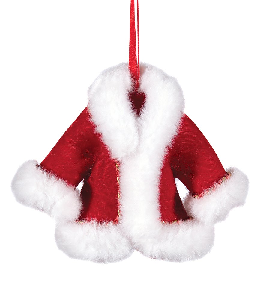 ORNAMENT-SANTA COAT – CHRISTMAS 1497